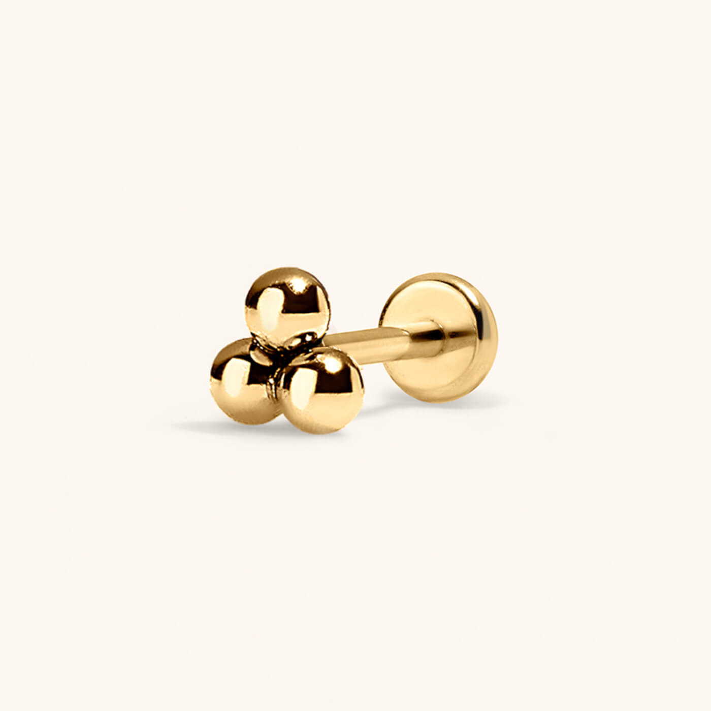 Push Pin Flat Back Earrings